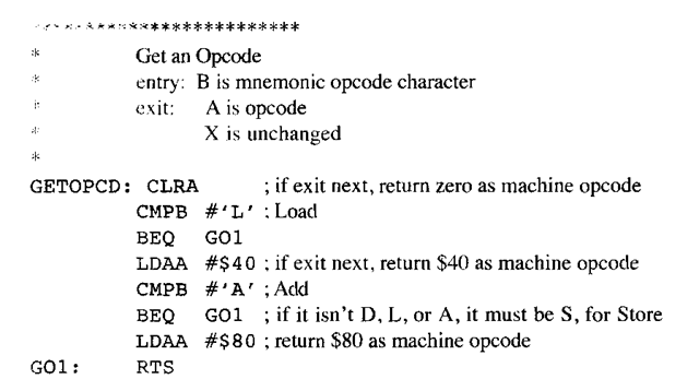 A Simplified Two-Pass Assembler (Microcontrollers)